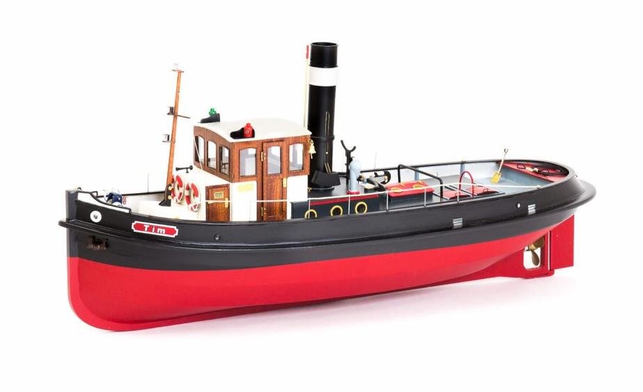 Dampslæbebåd Tim, skala 1/20 - Slæbebåde - Modelskibet.dk