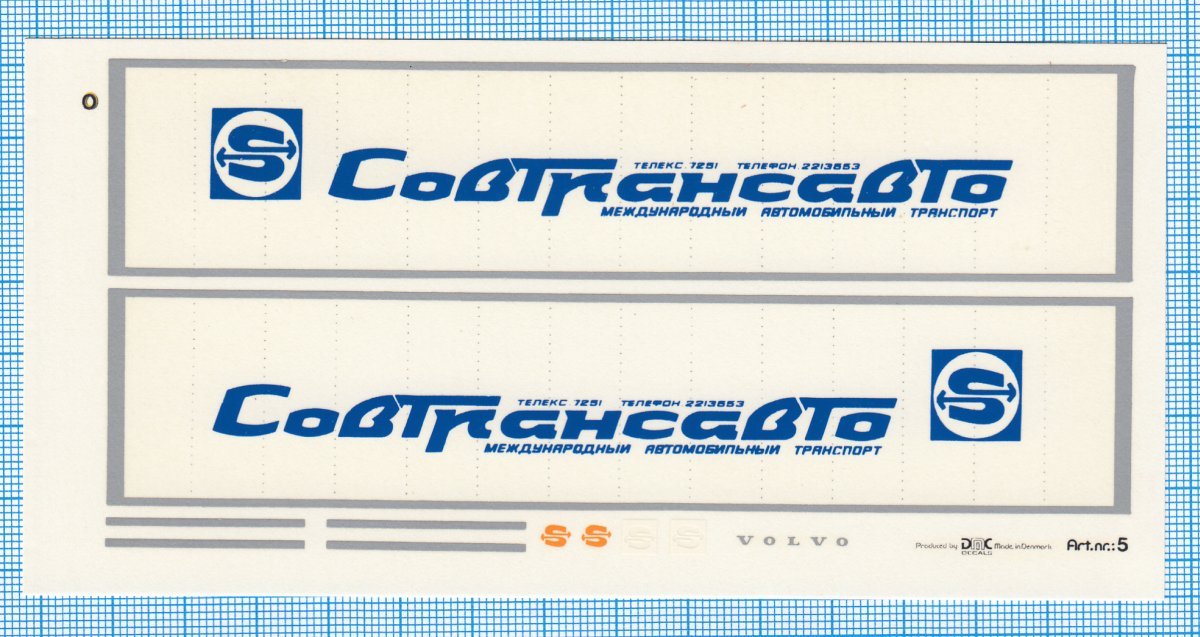 Cobtrahcabto - decals, skala 1/87 - Decals, skala 1/87 - Modelskibet.dk