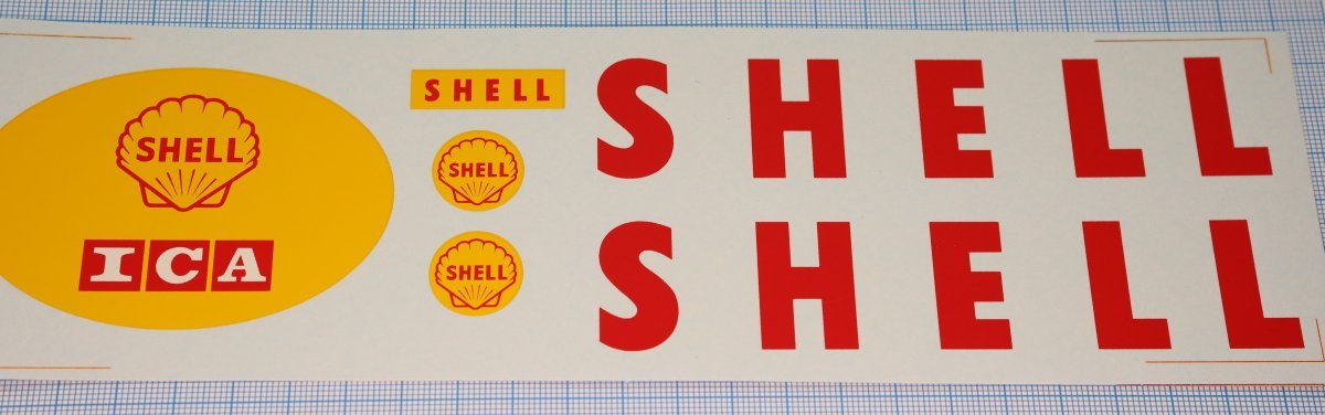 SHELL - decals, skala 1/24 - Decals, skala 1/24 - Modelskibet.dk (v ...