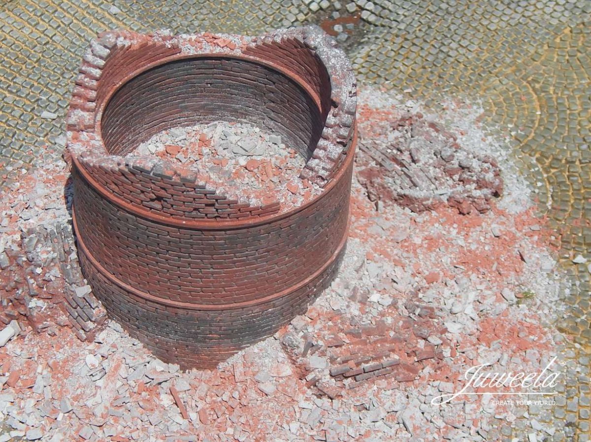 Rubble in the Box - Industri-skorsten - Materialer til diorama ...