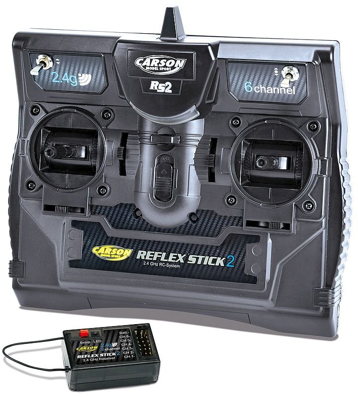Reflex Stick II 6-kanals radioanlæg 2,4 GHz