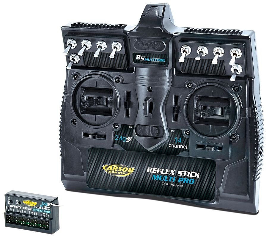 Reflex Stick MULTI PRO 14-kanal radioanlæg 2,4 GHz