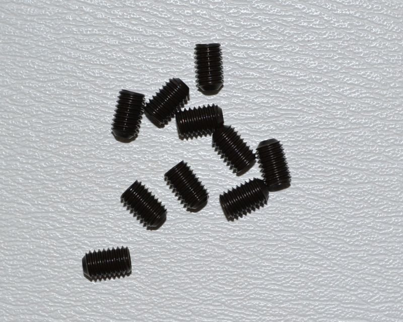 Pinolskrue M4 × 6 med indv. sekskanth., 10 stk.