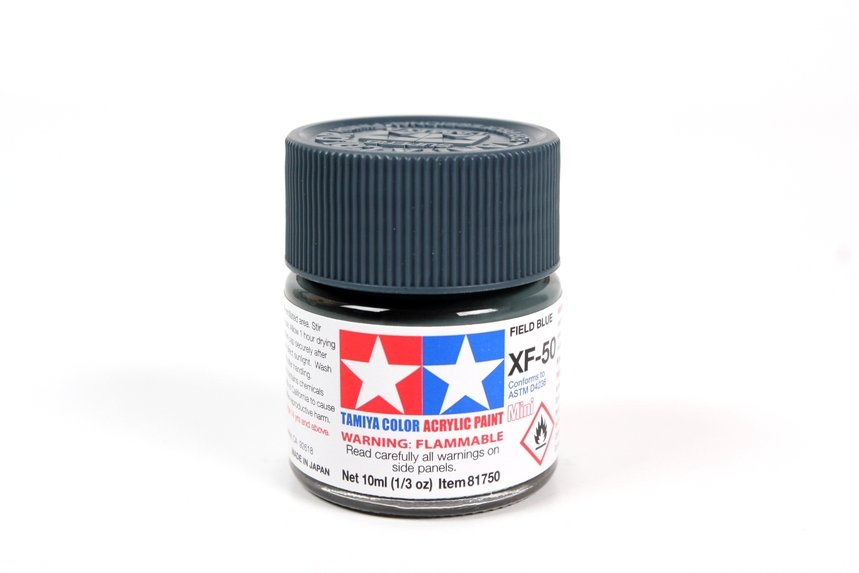 Tamiya Acrylic Mini XF-50 Field Blue 10ml