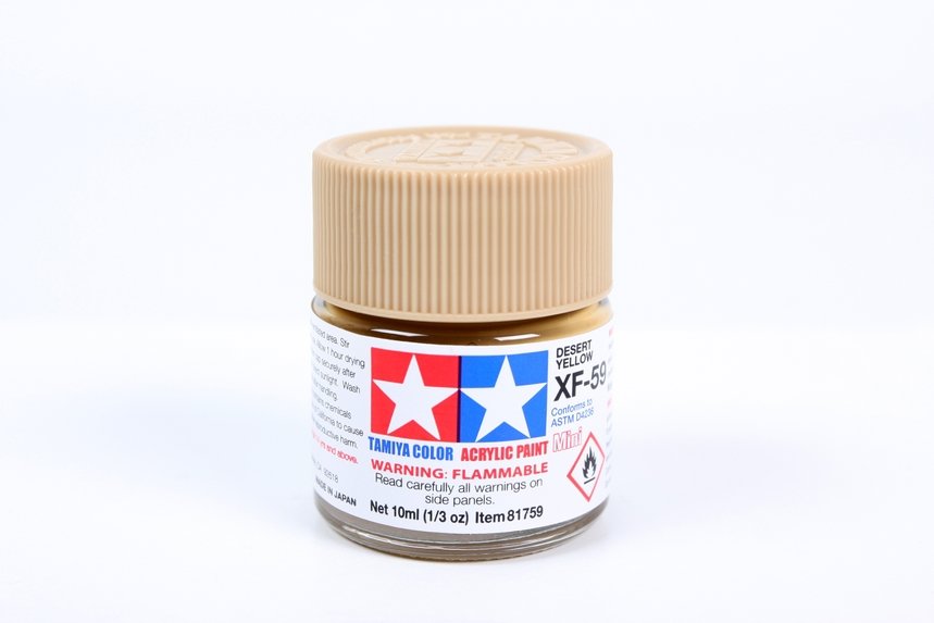 Tamiya Acrylic Mini XF-59 Desert Yellow 10ml