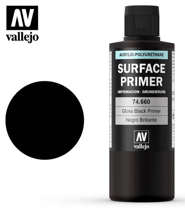 Gloss Black Primer (73660) - Vallejo 60 ml